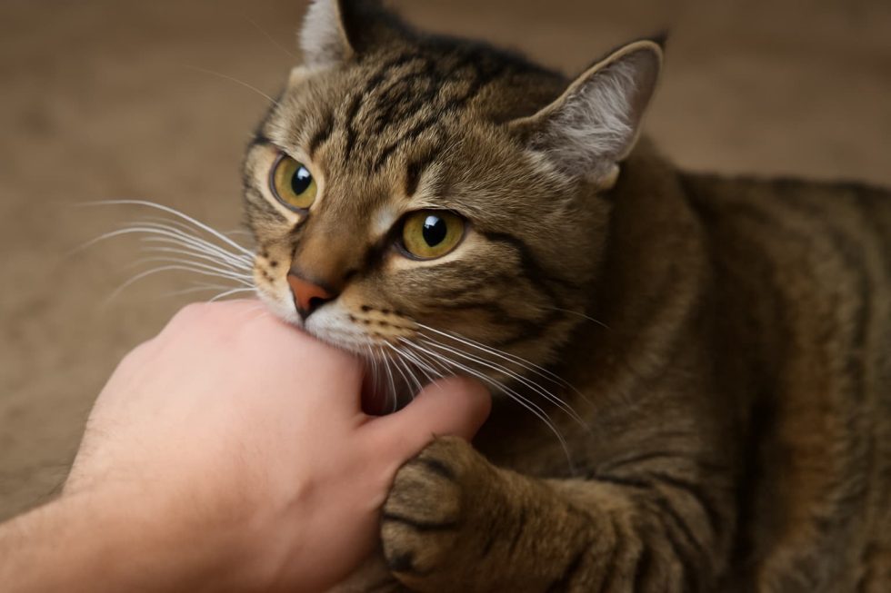 Katze beißt – was tun? Häufige Ursachen & Hilfe